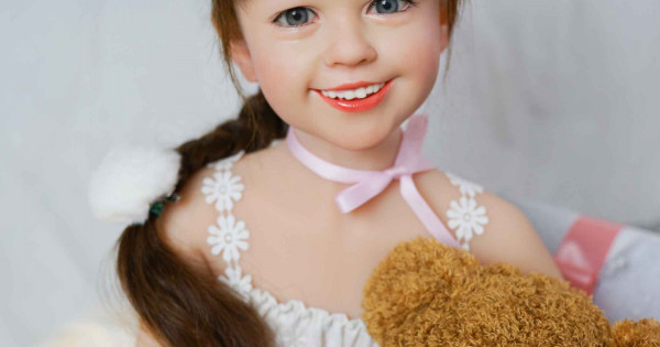 Zelex 100cm Gb33 1 Head Flat Chest Realistic Doll Full Body Silicone